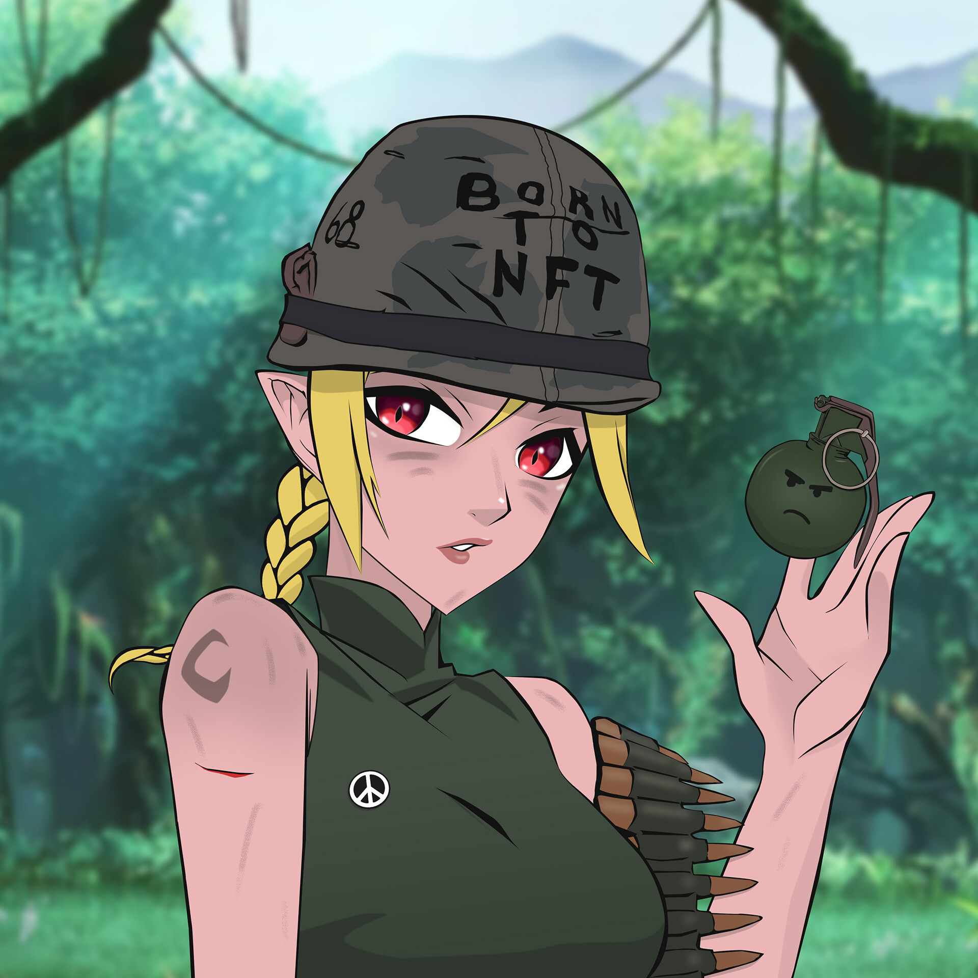 ArtStation - You will get an amazing 2d 3d NFT character collection.