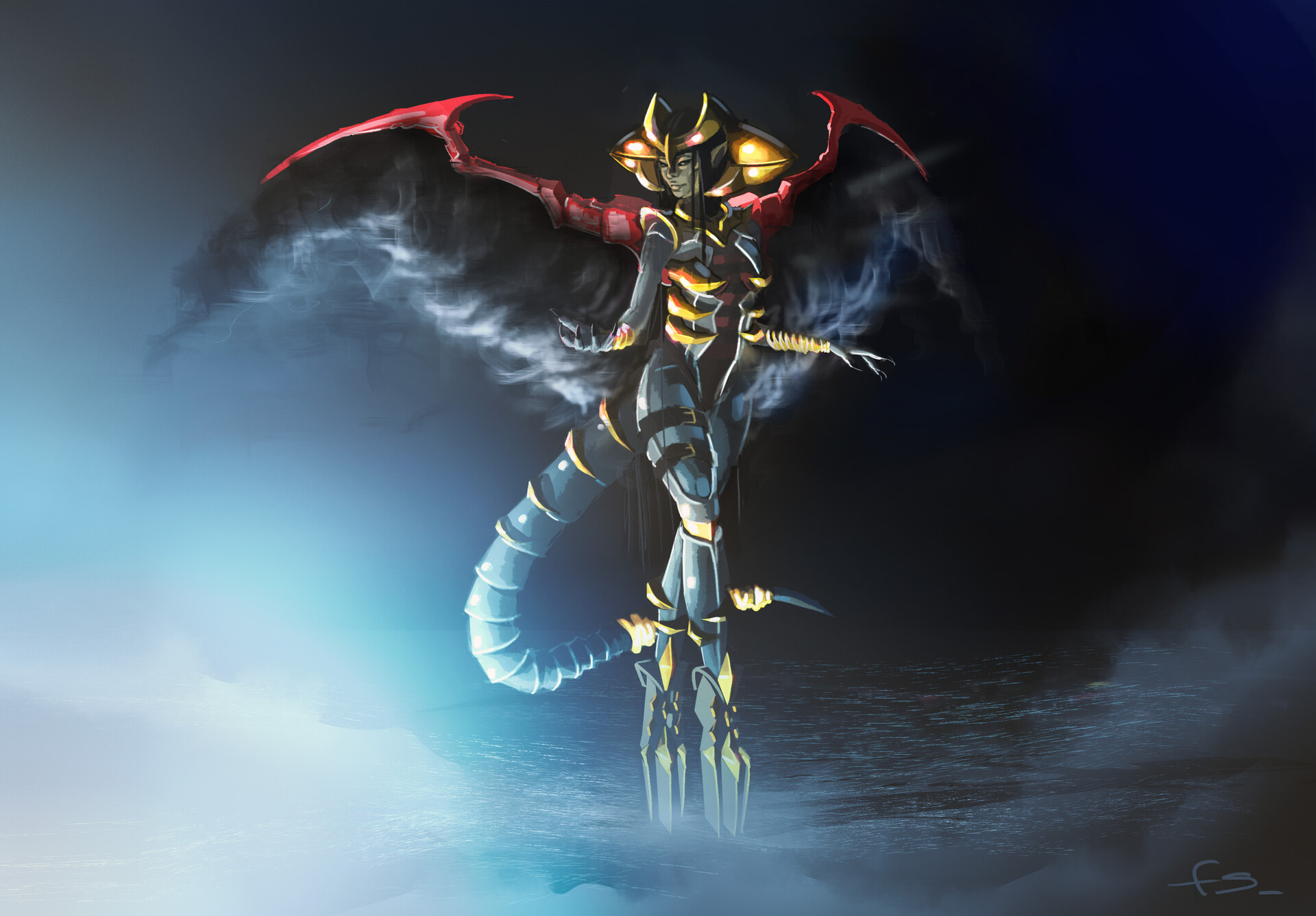 ArtStation - Cyborg-Giratina