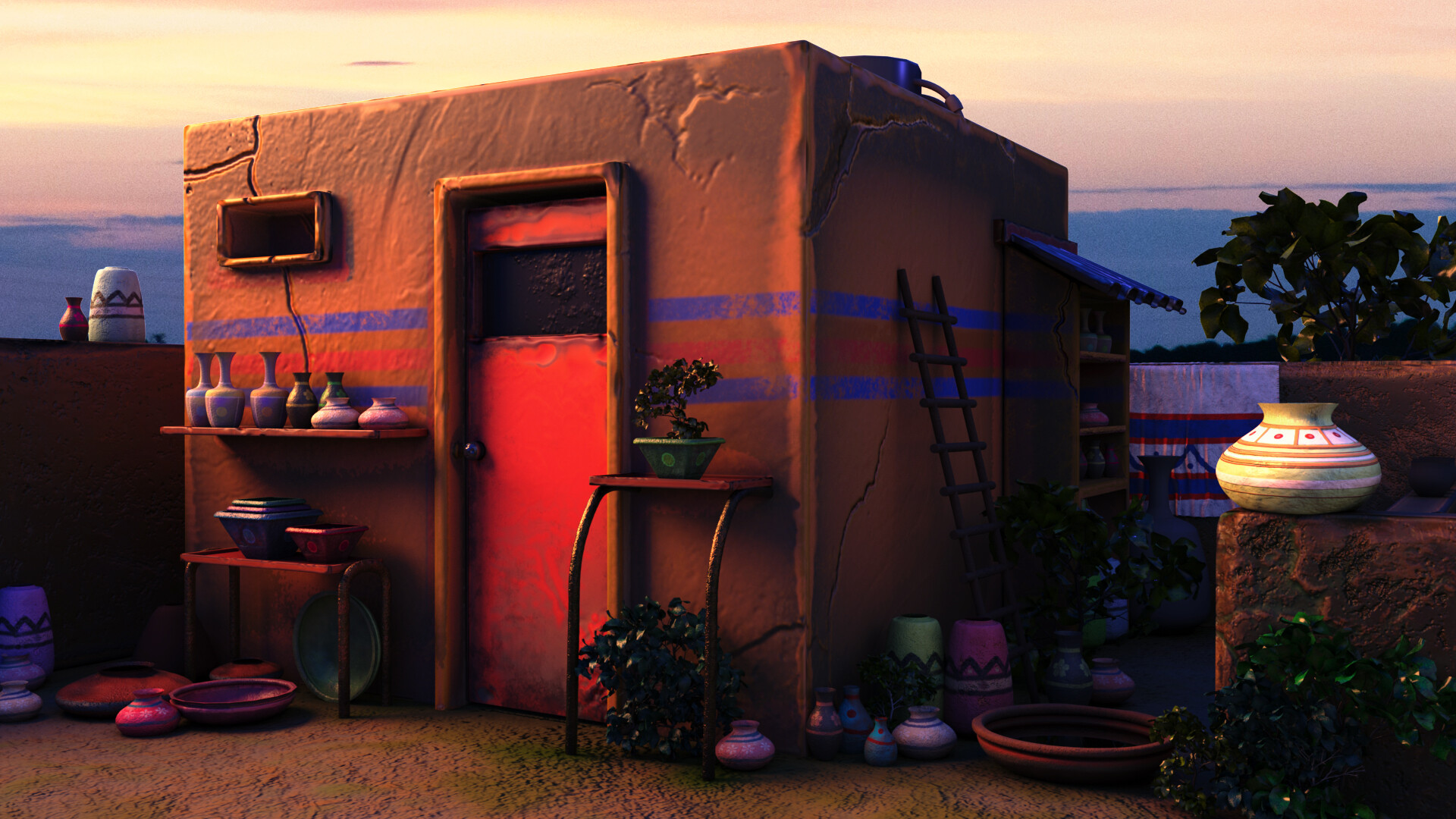 ArtStation - Pottery House