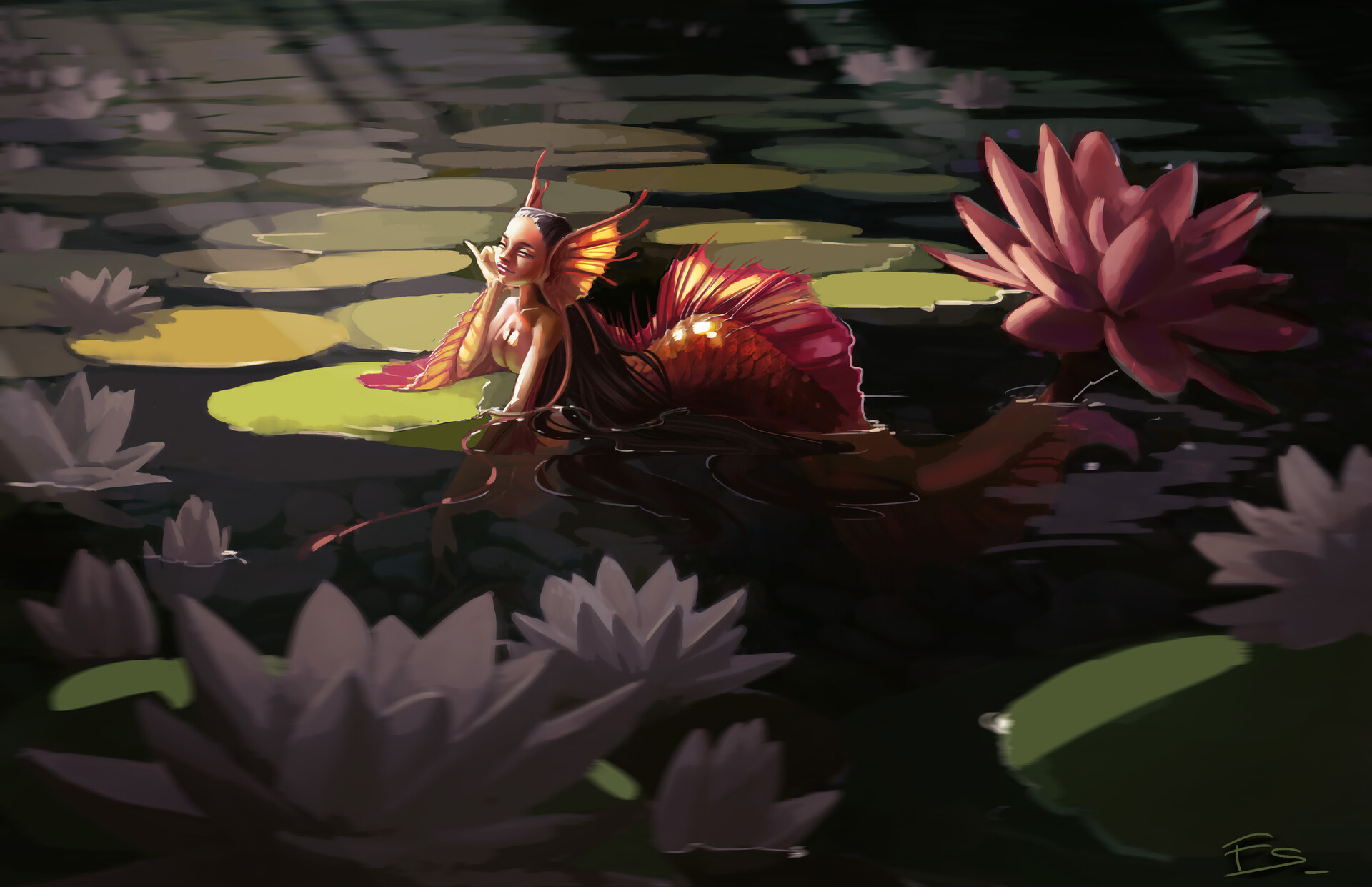 ArtStation - Ninfea the Mermaid