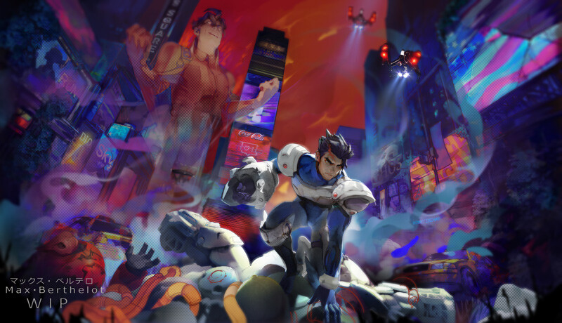 Max Berthelot Website - Steel Assault