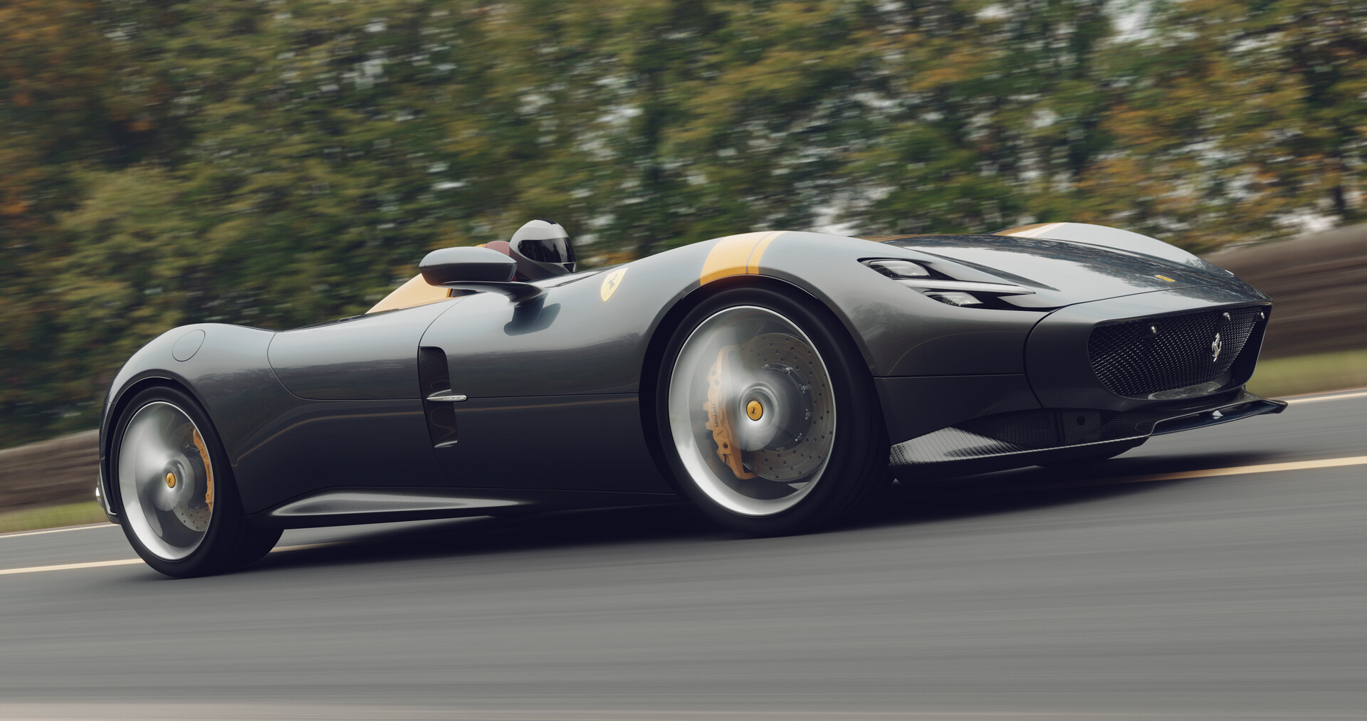 ArtStation - 2021 Ferrari Monza SP1 // Full CGI