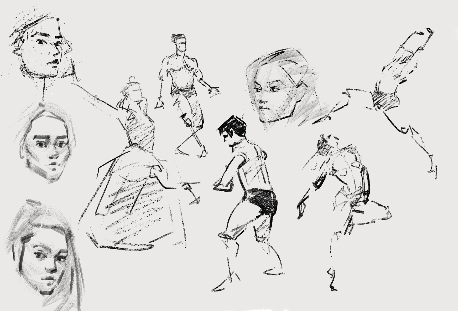 ArtStation - Daily sketches (매일 스케치)