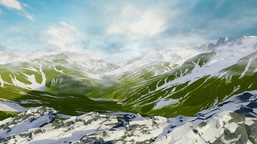 A Landscape Lover - Landscape creation by using Arboreal node in Gaea 1.3