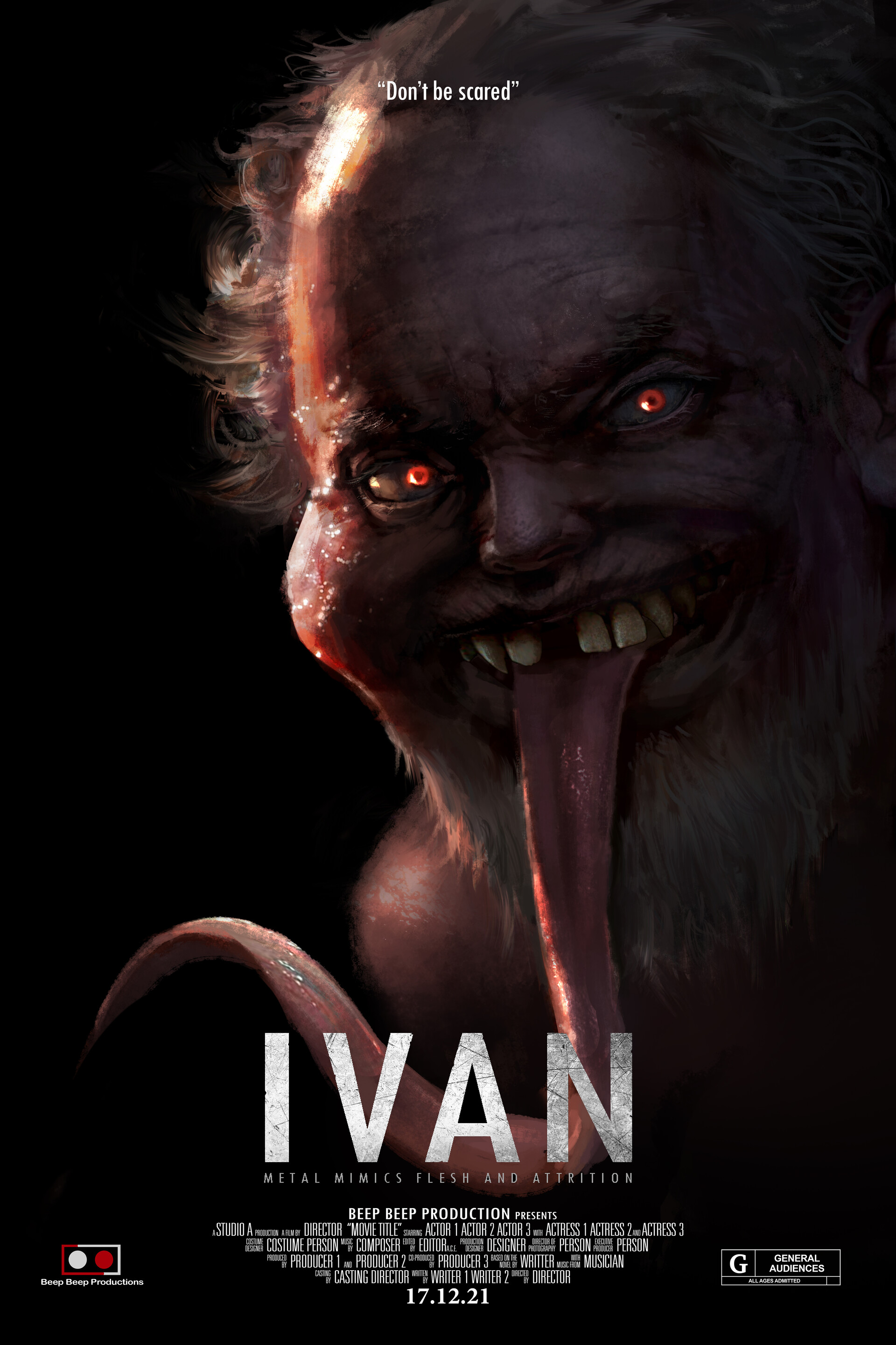 ArtStation - IVAN Promotional Movie Poster
