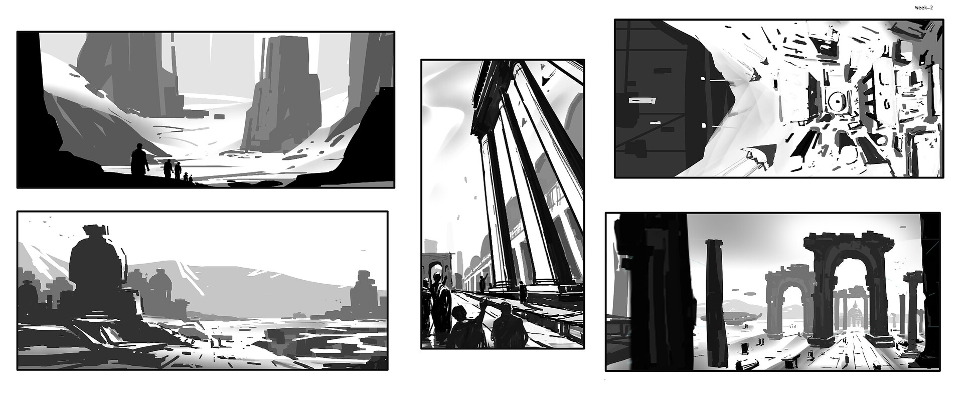 ArtStation - value study