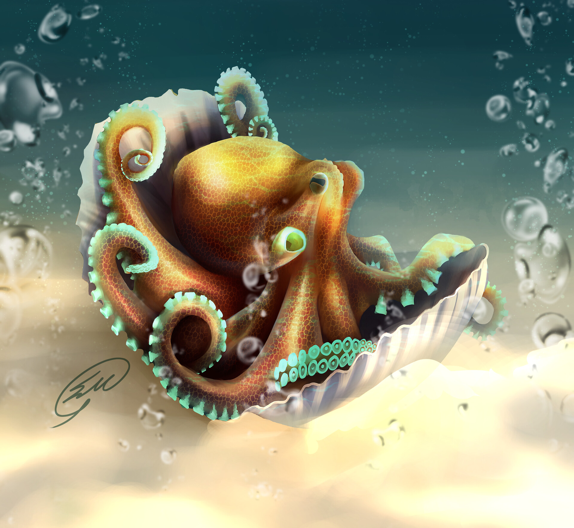 ArtStation - Octopus