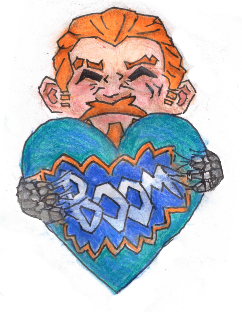 ArtStation - Breach Colored Pencil & Fineliner Chibi