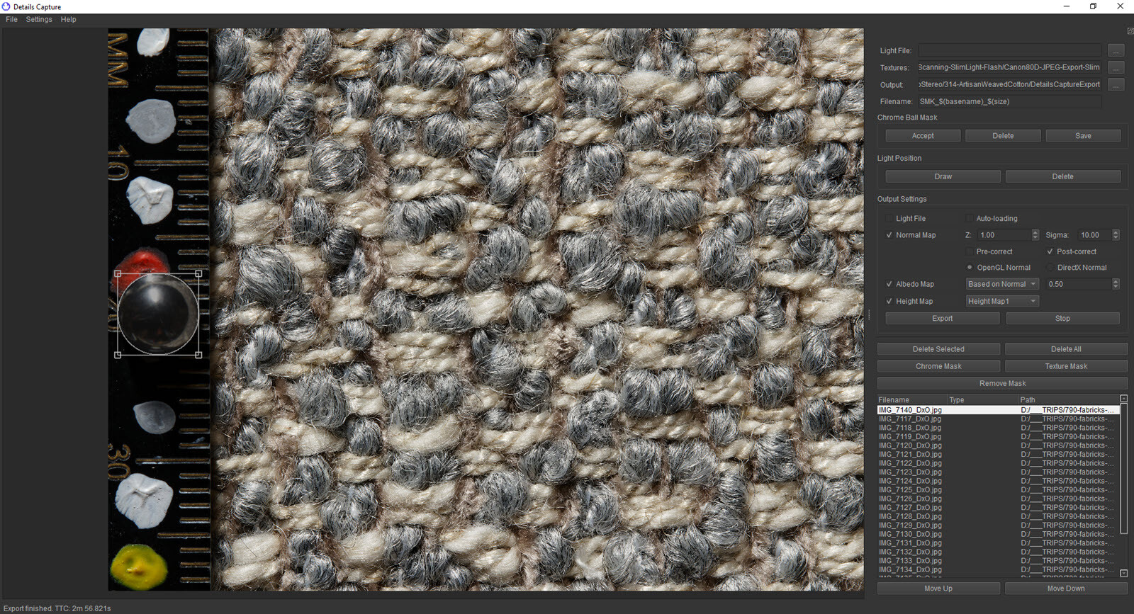 Grzegorz Baran - ArtisanWeavedCotton - Photometric Stereo based PBR ...