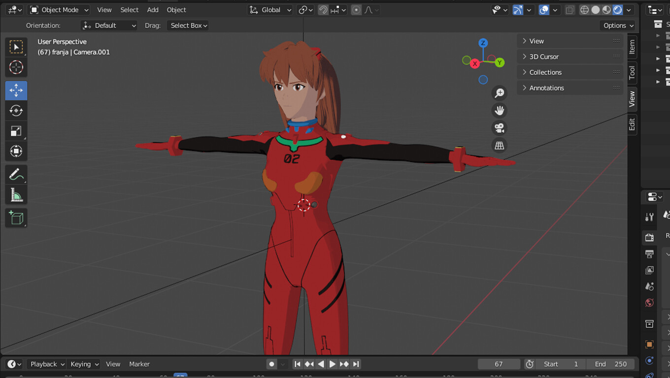 Cesar - Eva Unit 00 - Evangelion