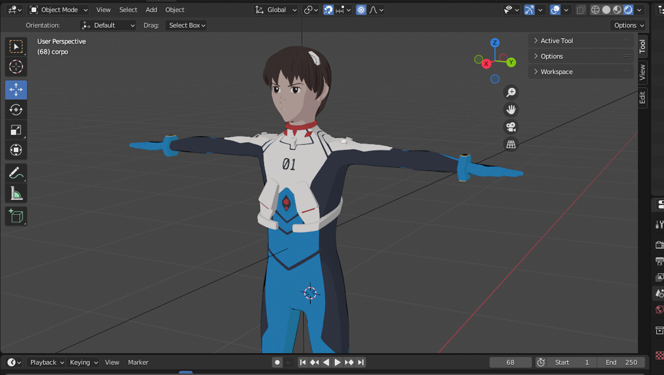 Cesar - Eva Unit 00 - Evangelion