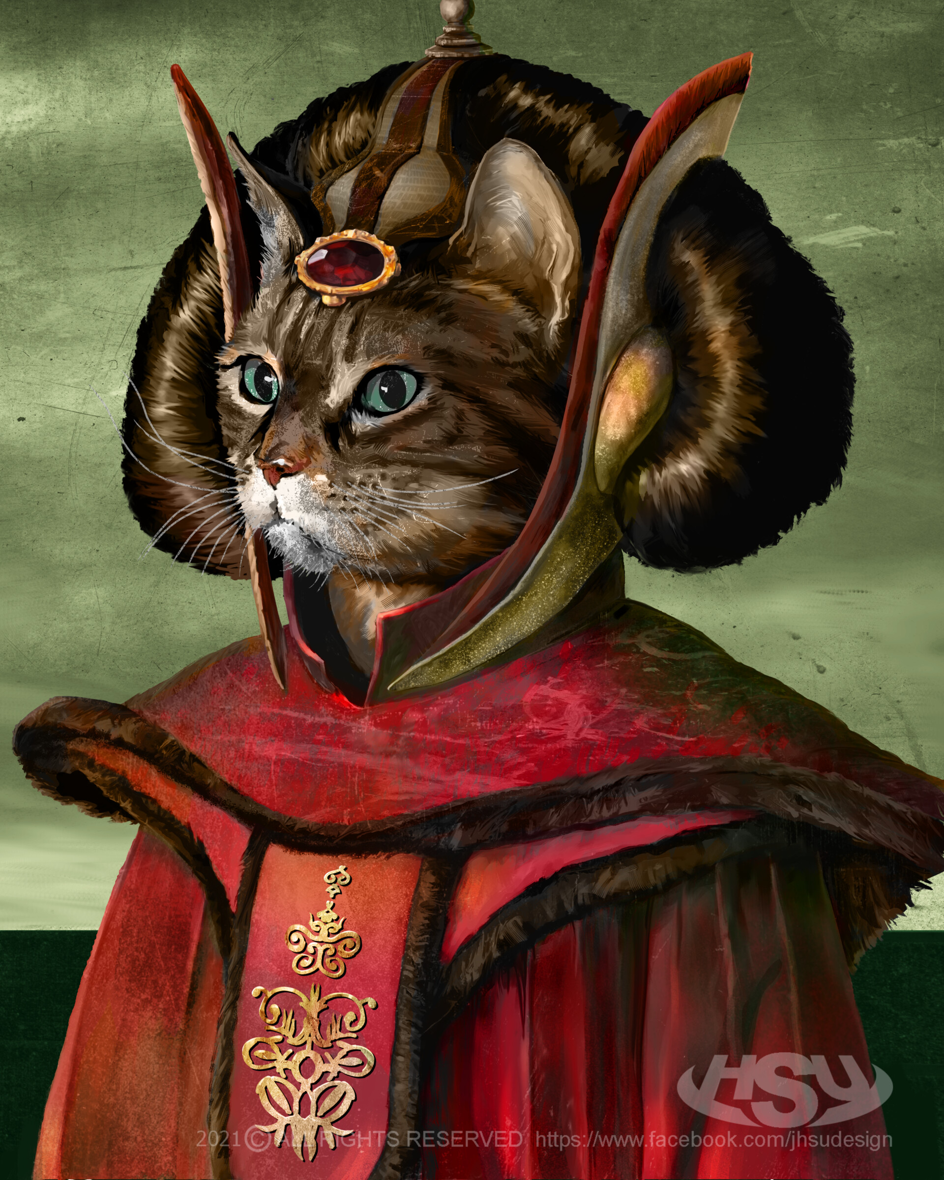 ArtStation - The Padme Amidala Cat