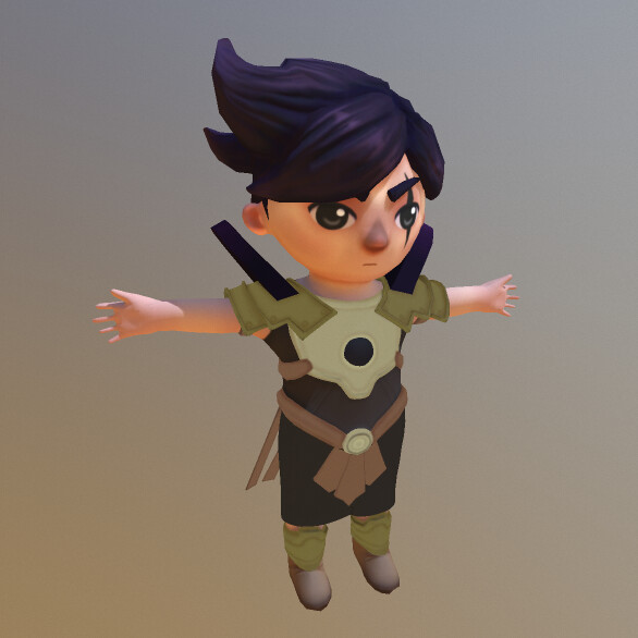 ArtStation - Ether Main Character