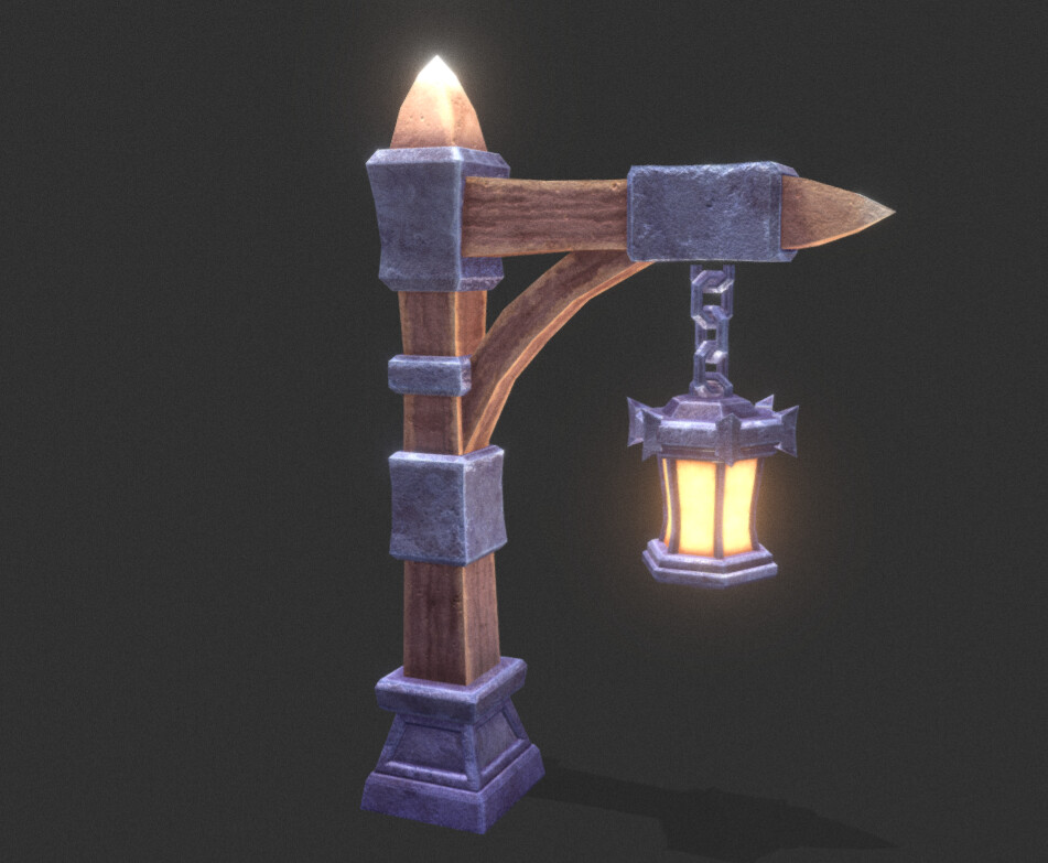 ArtStation - Lamp Post