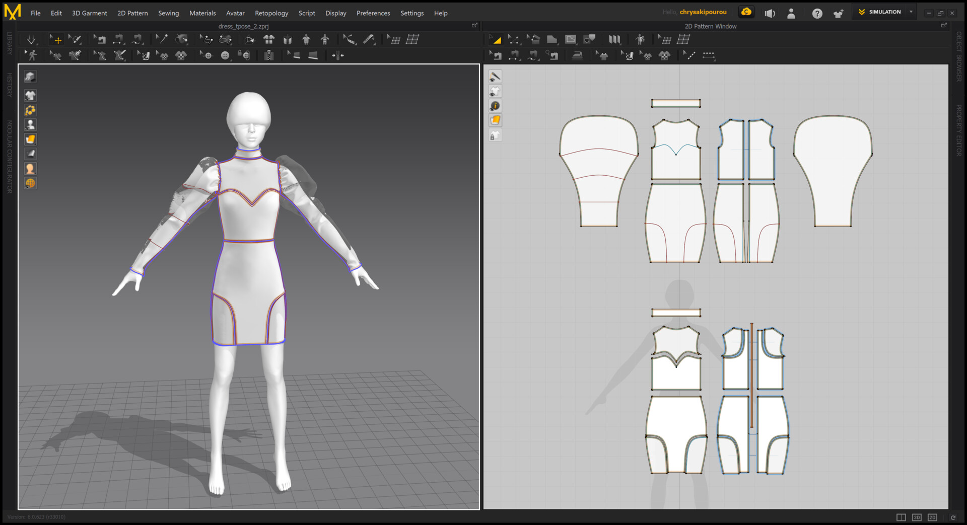 Chrysa Kipourou - Sequin Dress