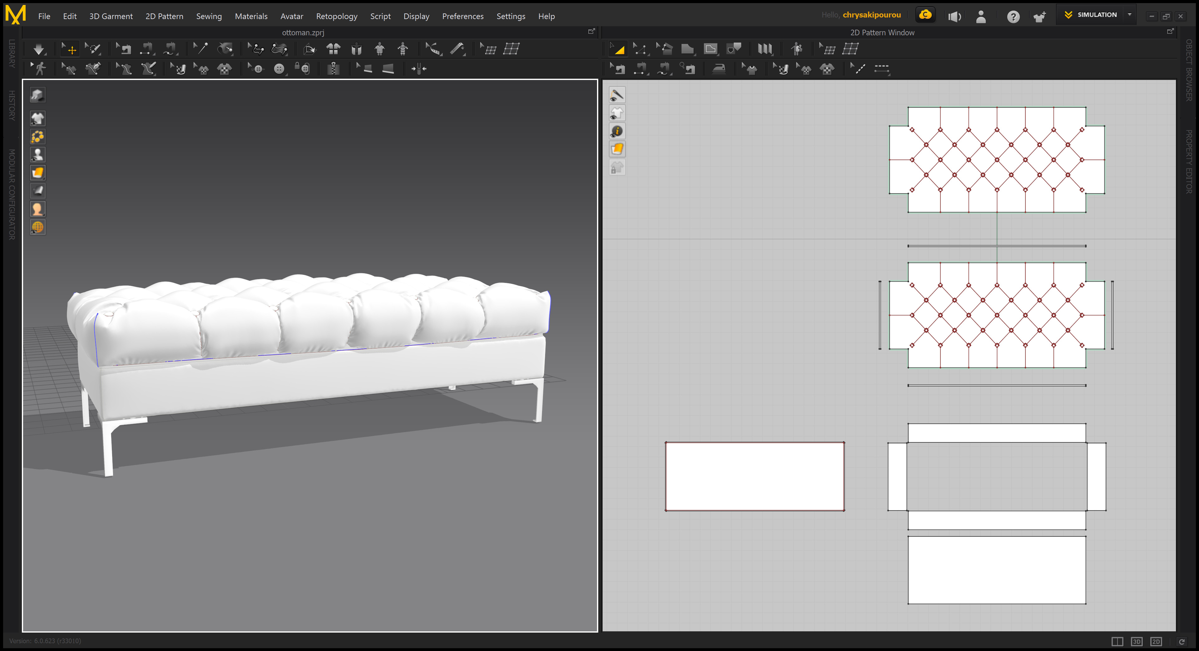 Chrysa Kipourou - Bedroom Project
