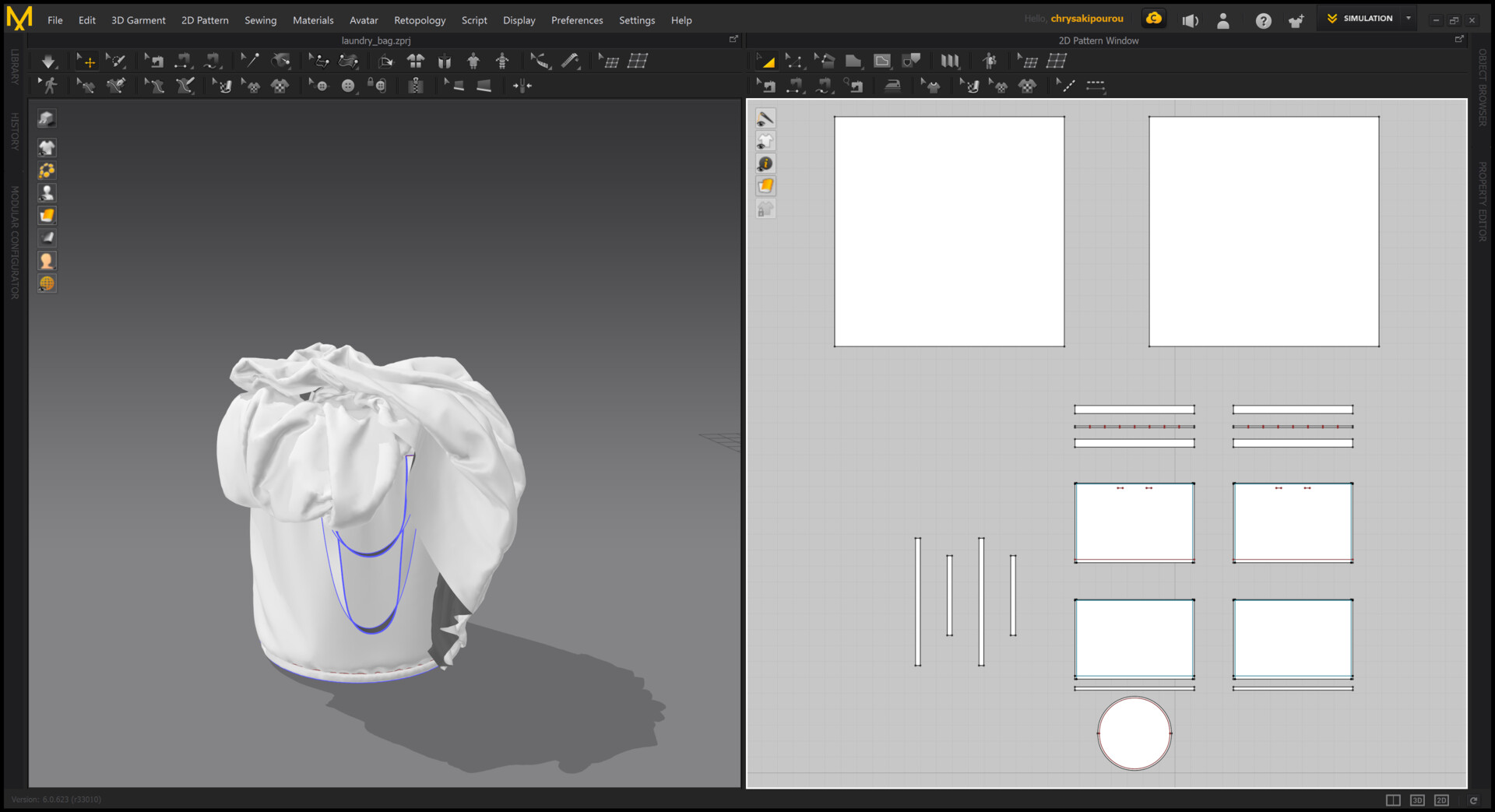 Chrysa Kipourou - Bedroom Project