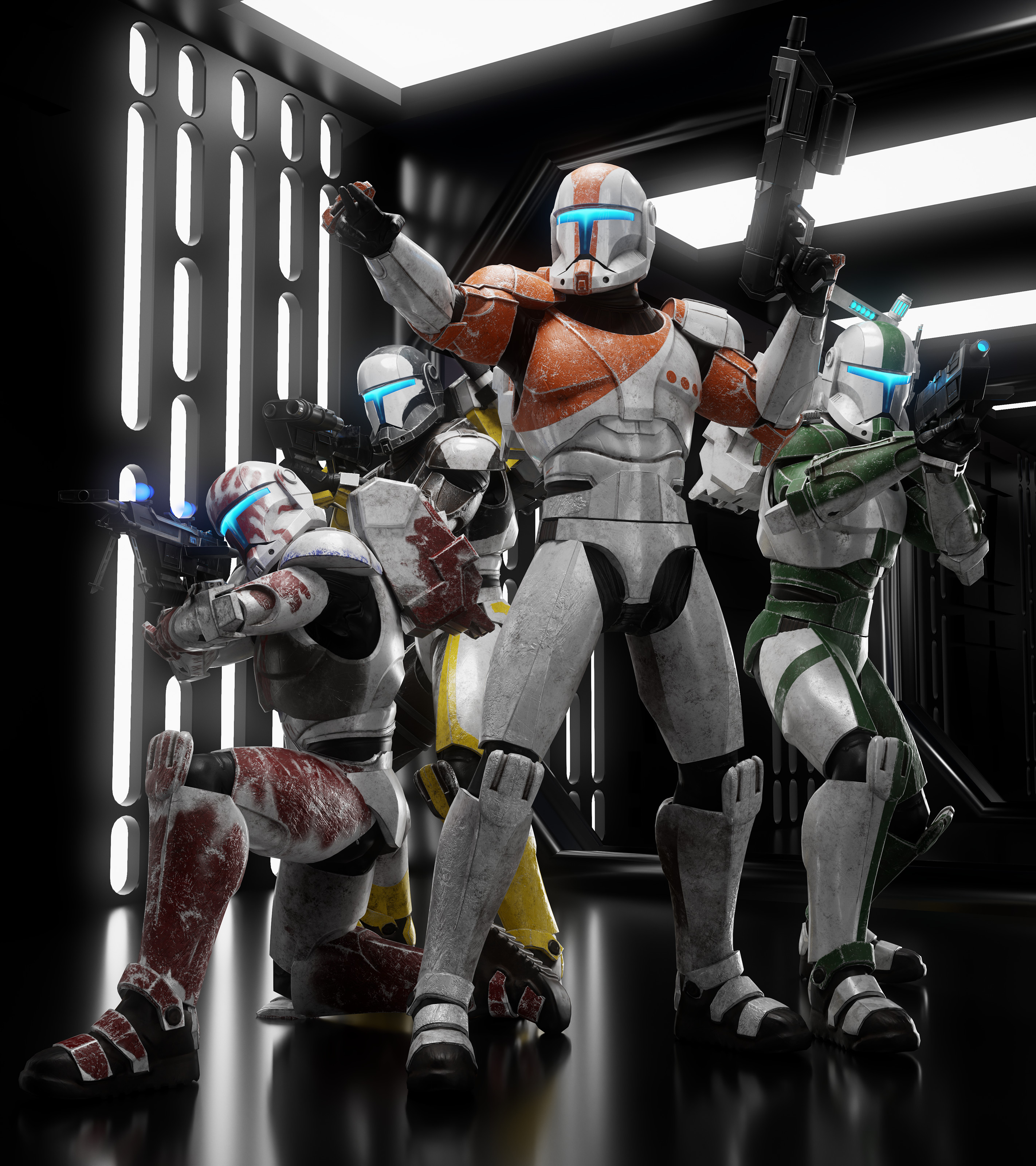 Nicolas (Nick) De La Torre - Star Wars Republic Commando - Scorch