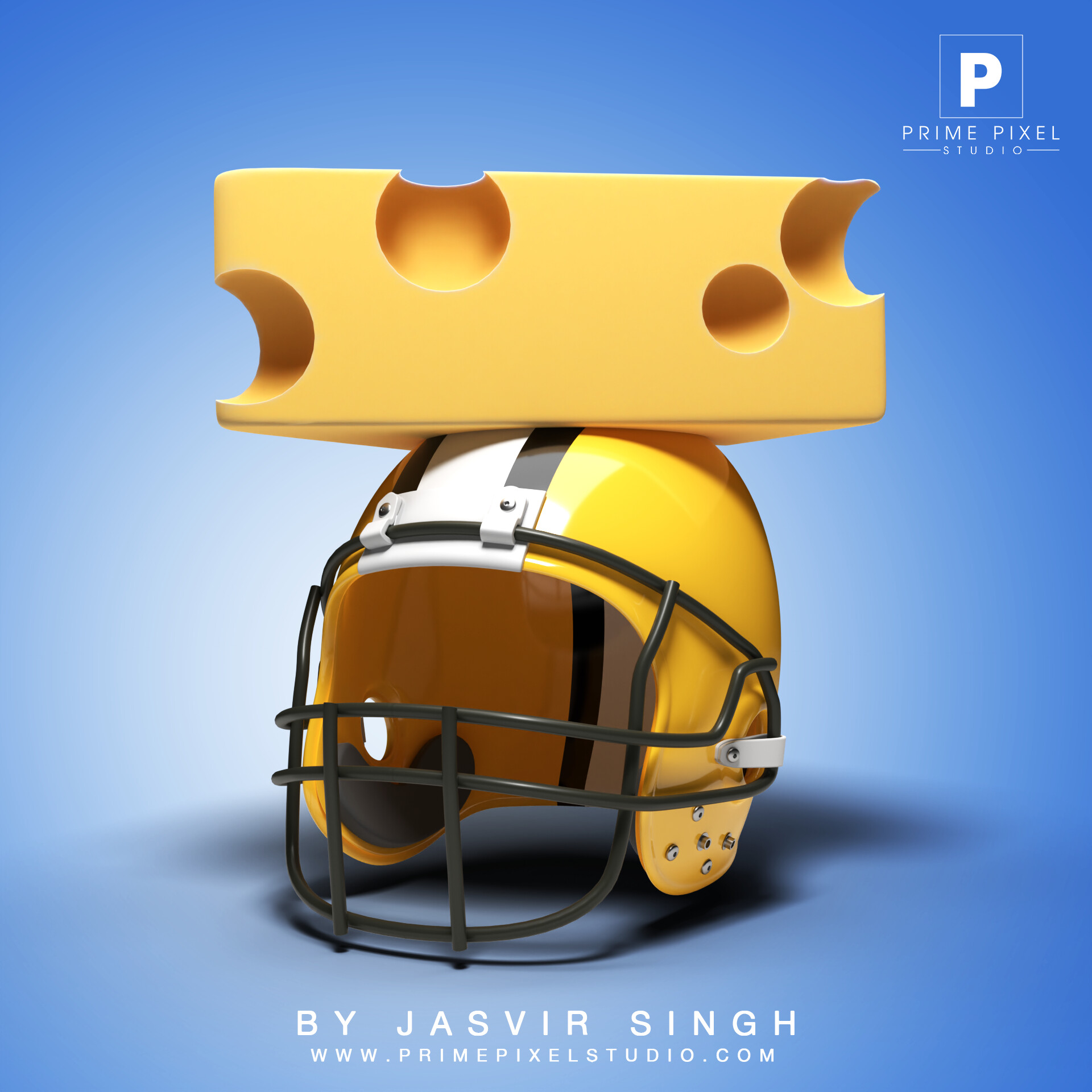 ArtStation - Cheese Helmet