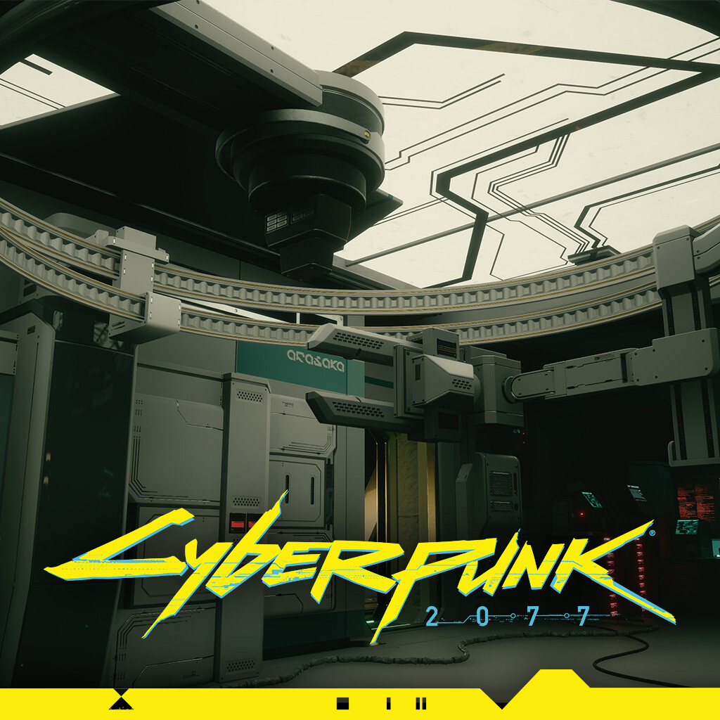 ArtStation - Orbital labroom assets i did for Cyberpunk 2077