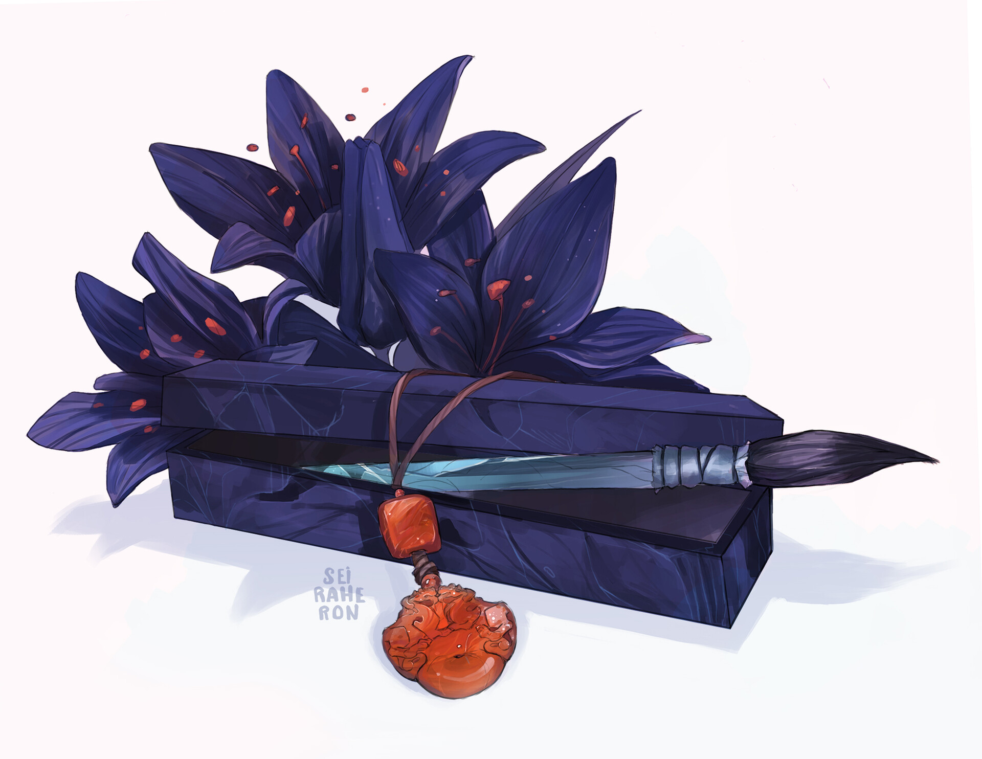 ArtStation - Brush and the Jade// An Ding Master