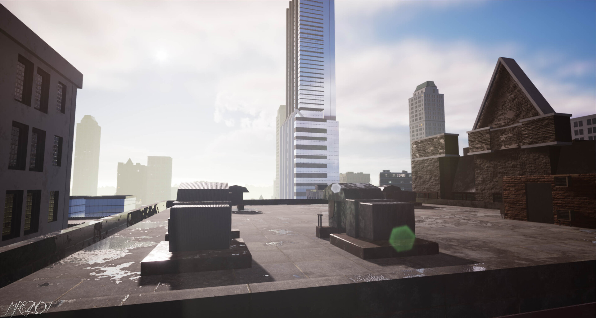 ArtStation - City Environment for Metaverse