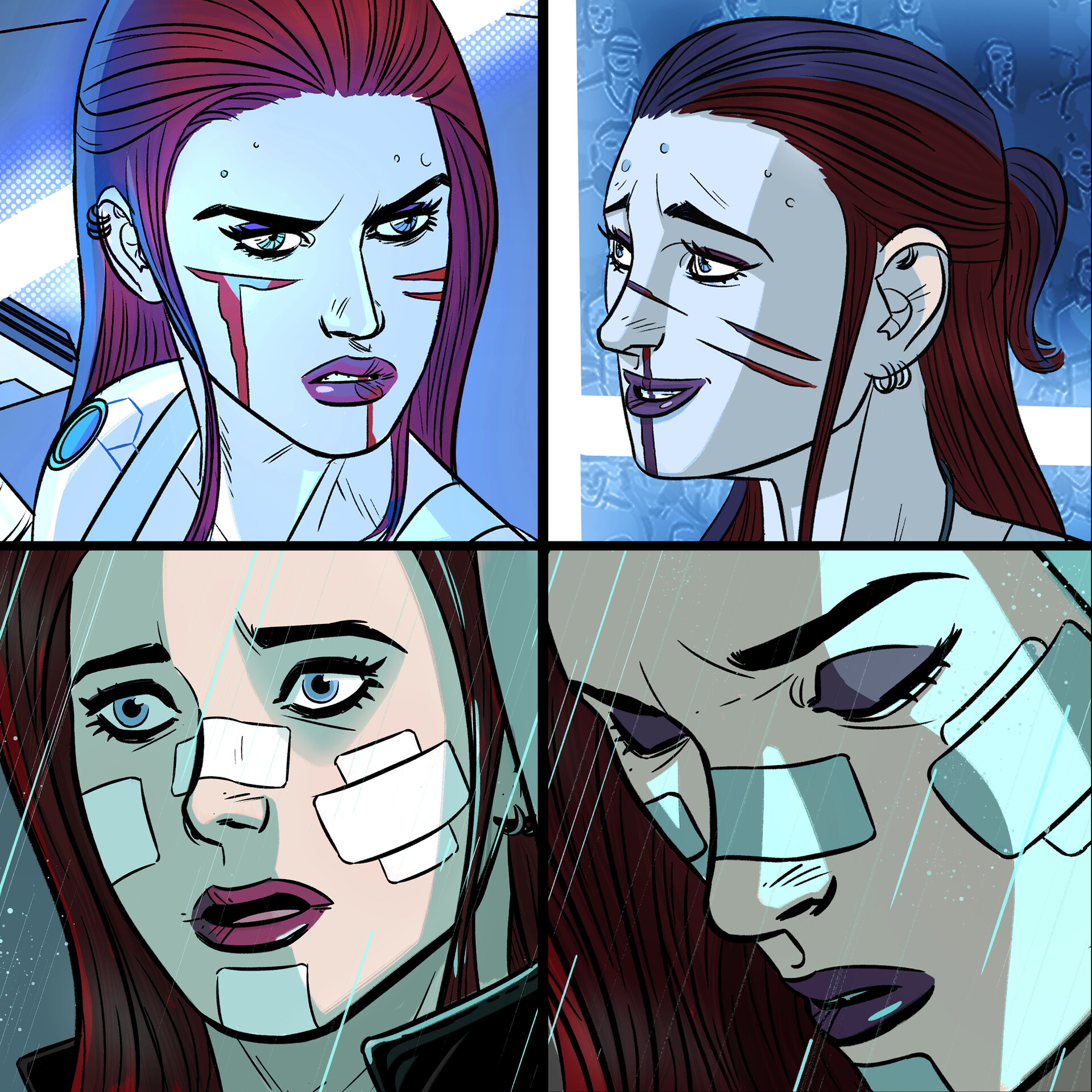 ArtStation - Grey Matter : Lia Expressions