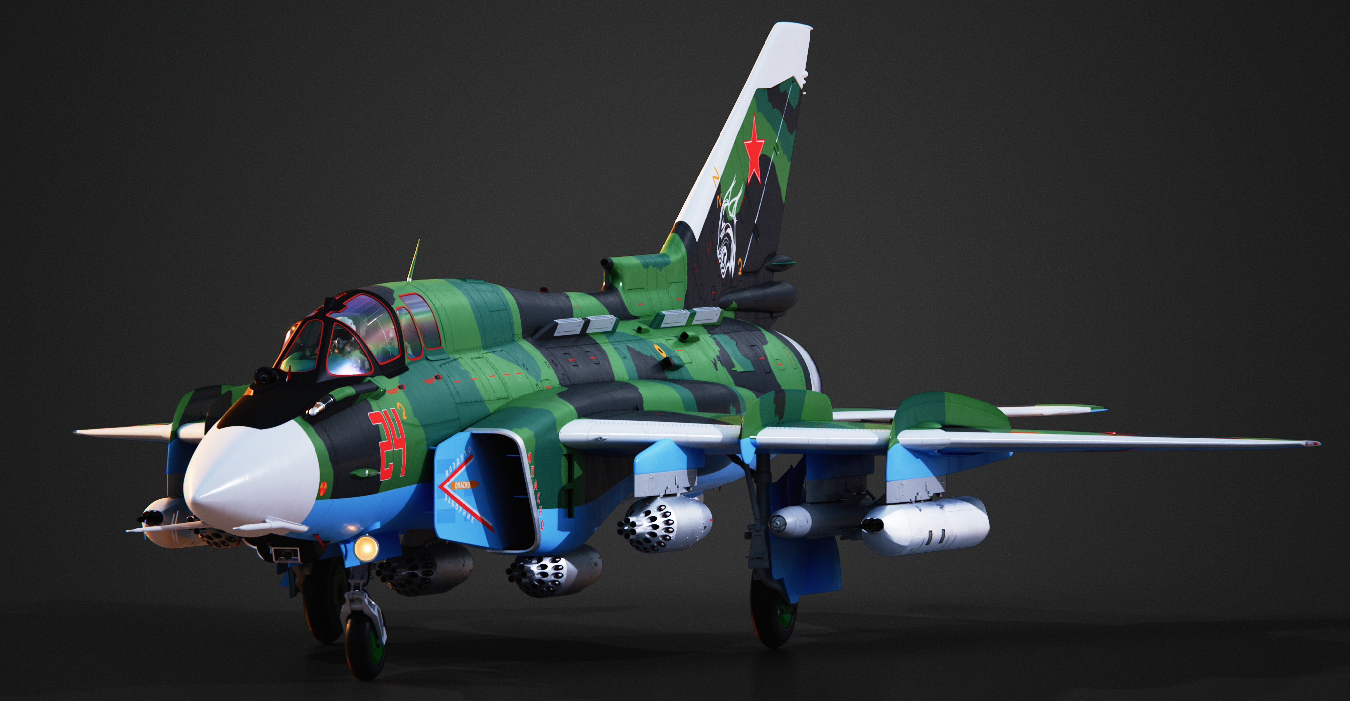 Jamison Cunningham - SU-22M5 Fighter Bomber