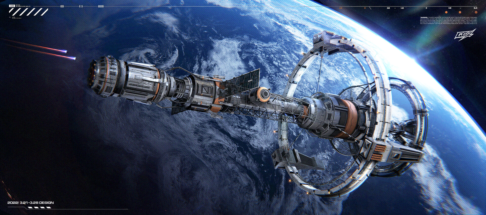ArtStation - space station