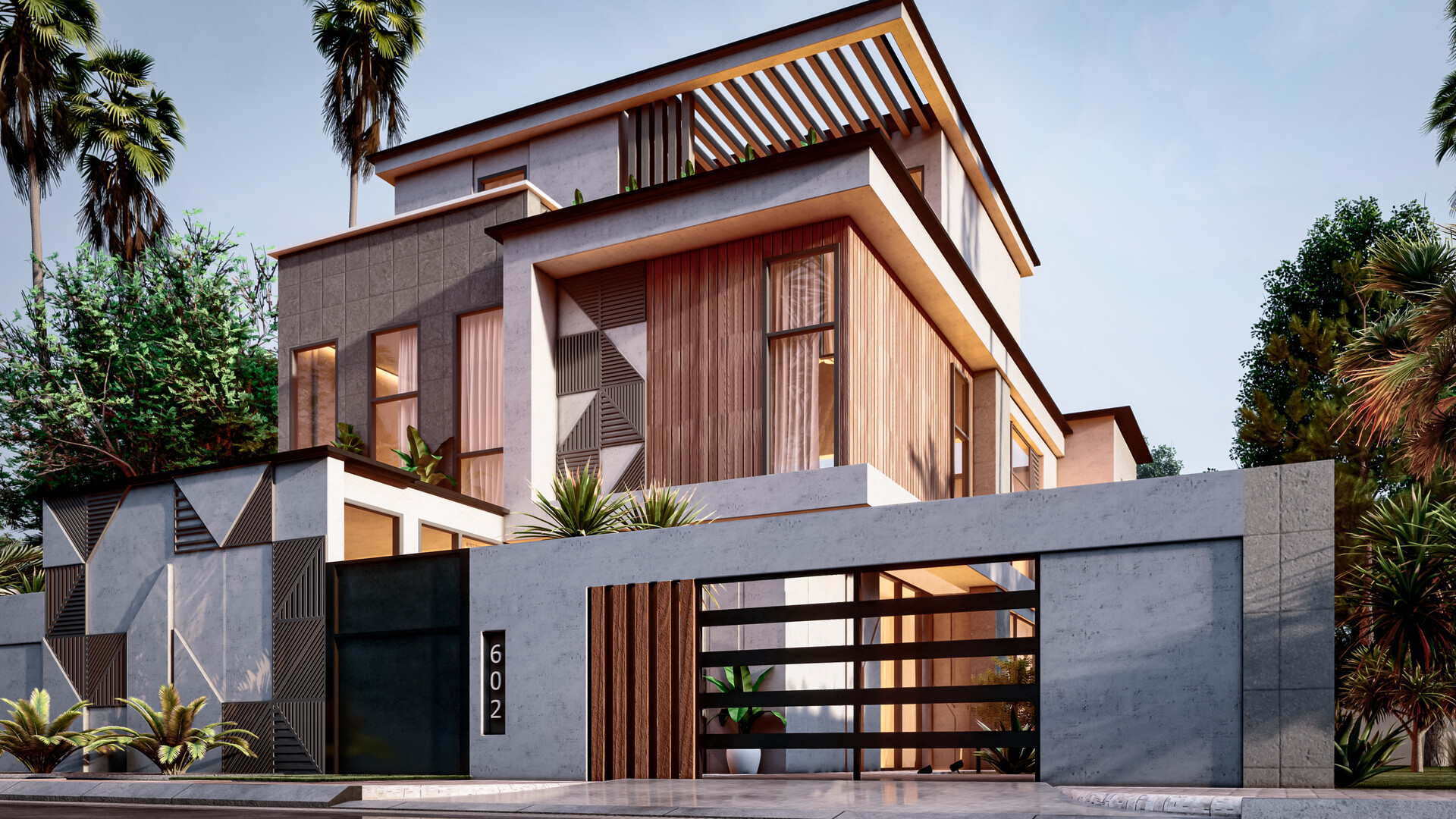 ArtStation - 5719. House Exterior Model by To Thanh Quyen