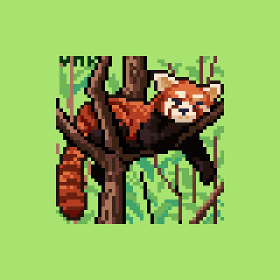 ArtStation - Red panda