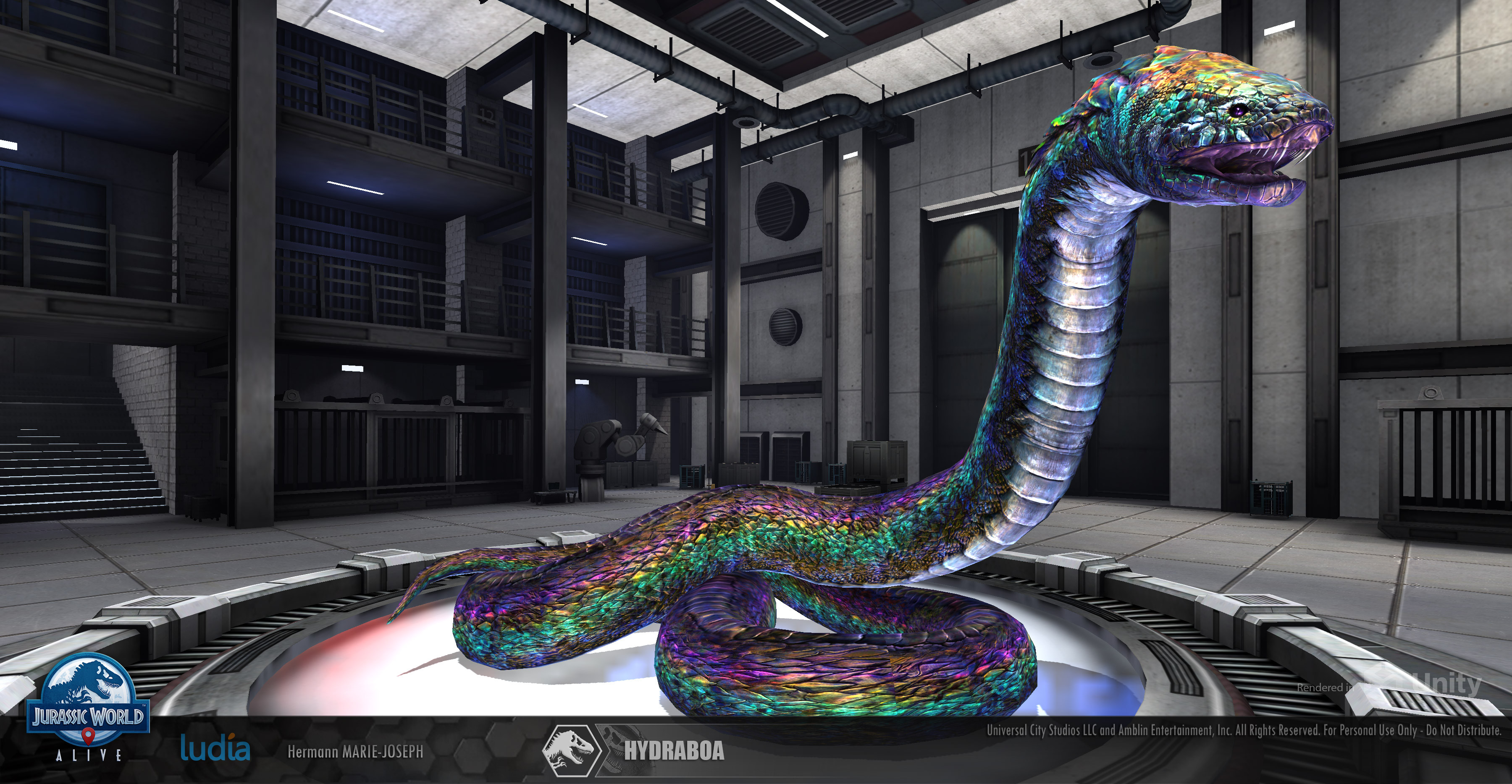 Hermann Marie-Joseph - Hydraboa - Jurassic World Alive