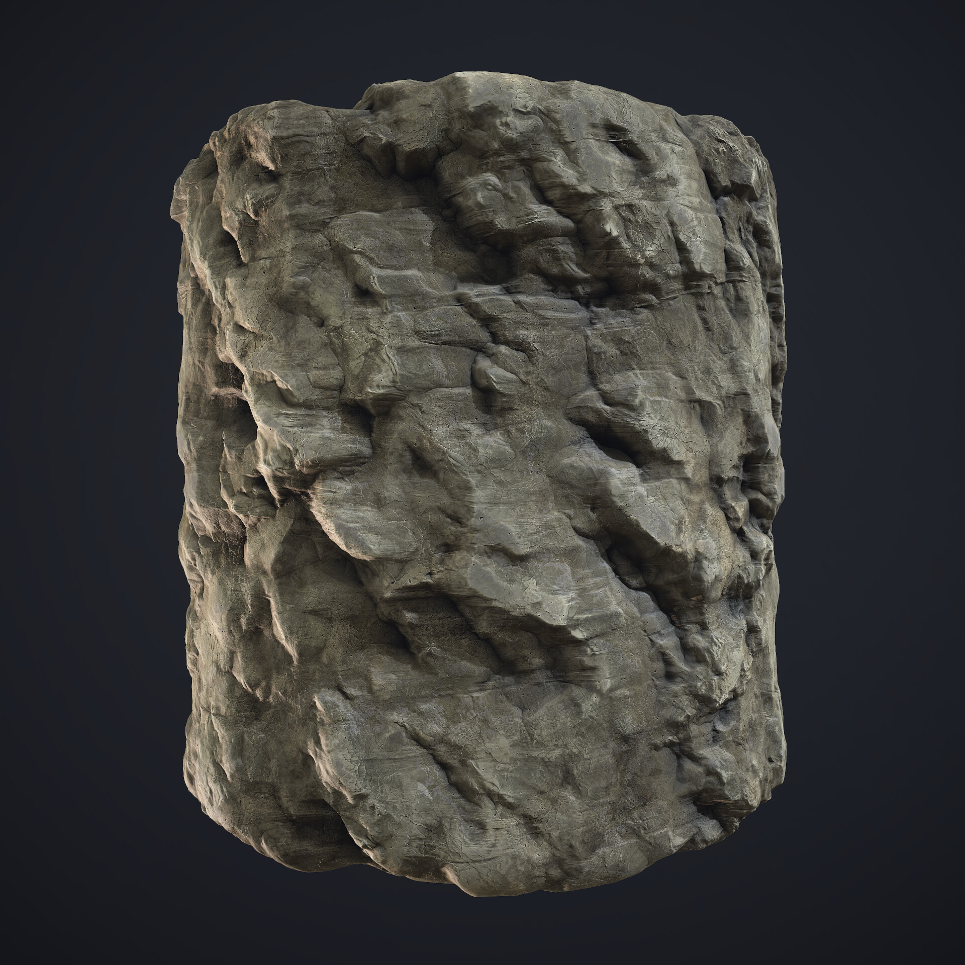 ArtStation - Weathered sedimentary rock