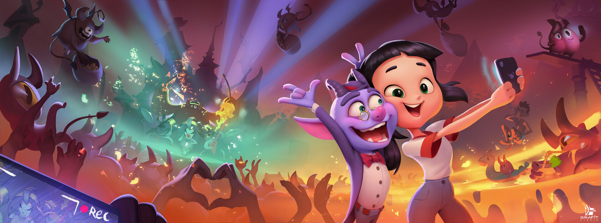 Grafit Studio - Infernal Merge - Splash art