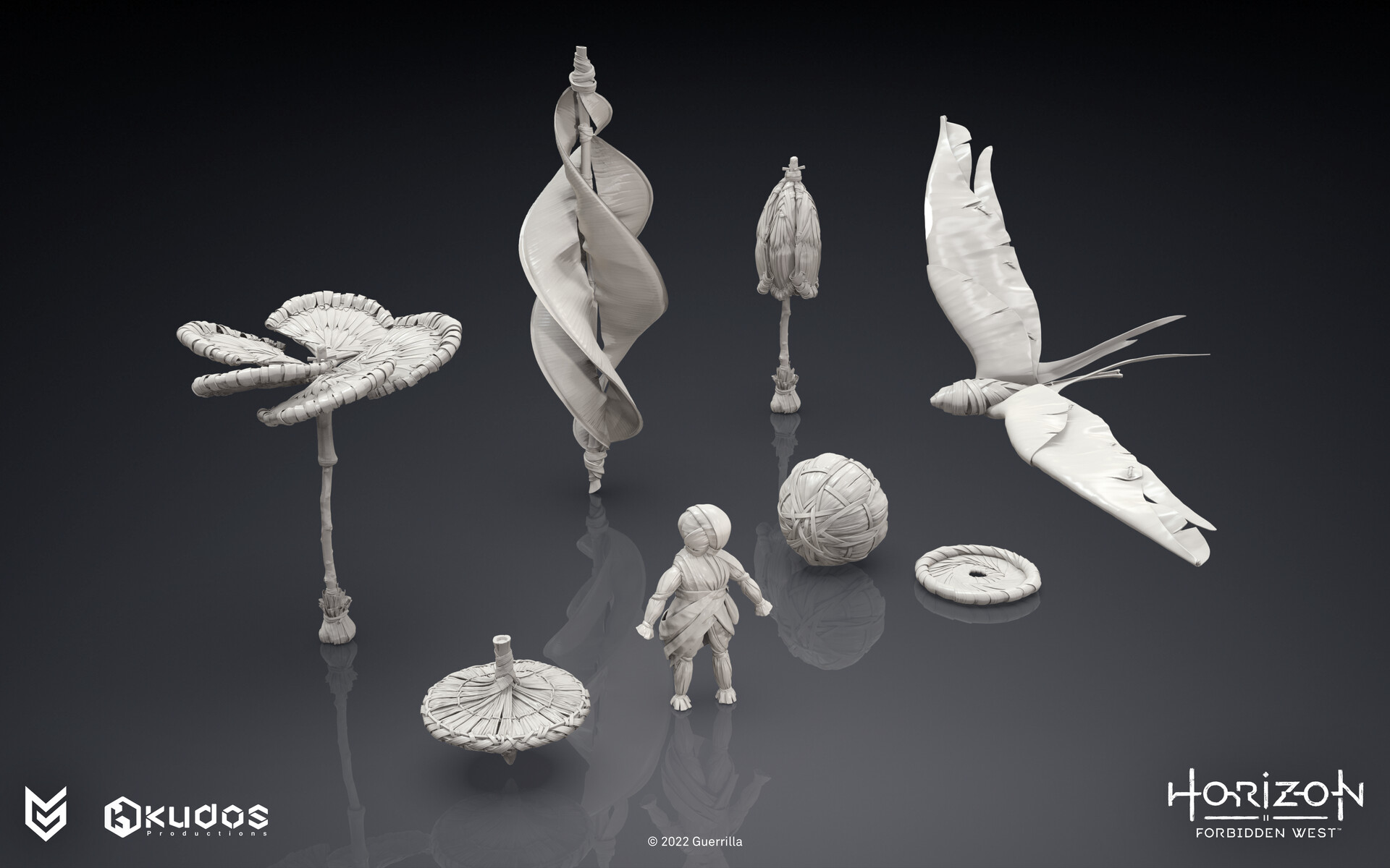 Kudos Productions - Horizon Forbidden West – Utaru Tribe Dolls and Toys