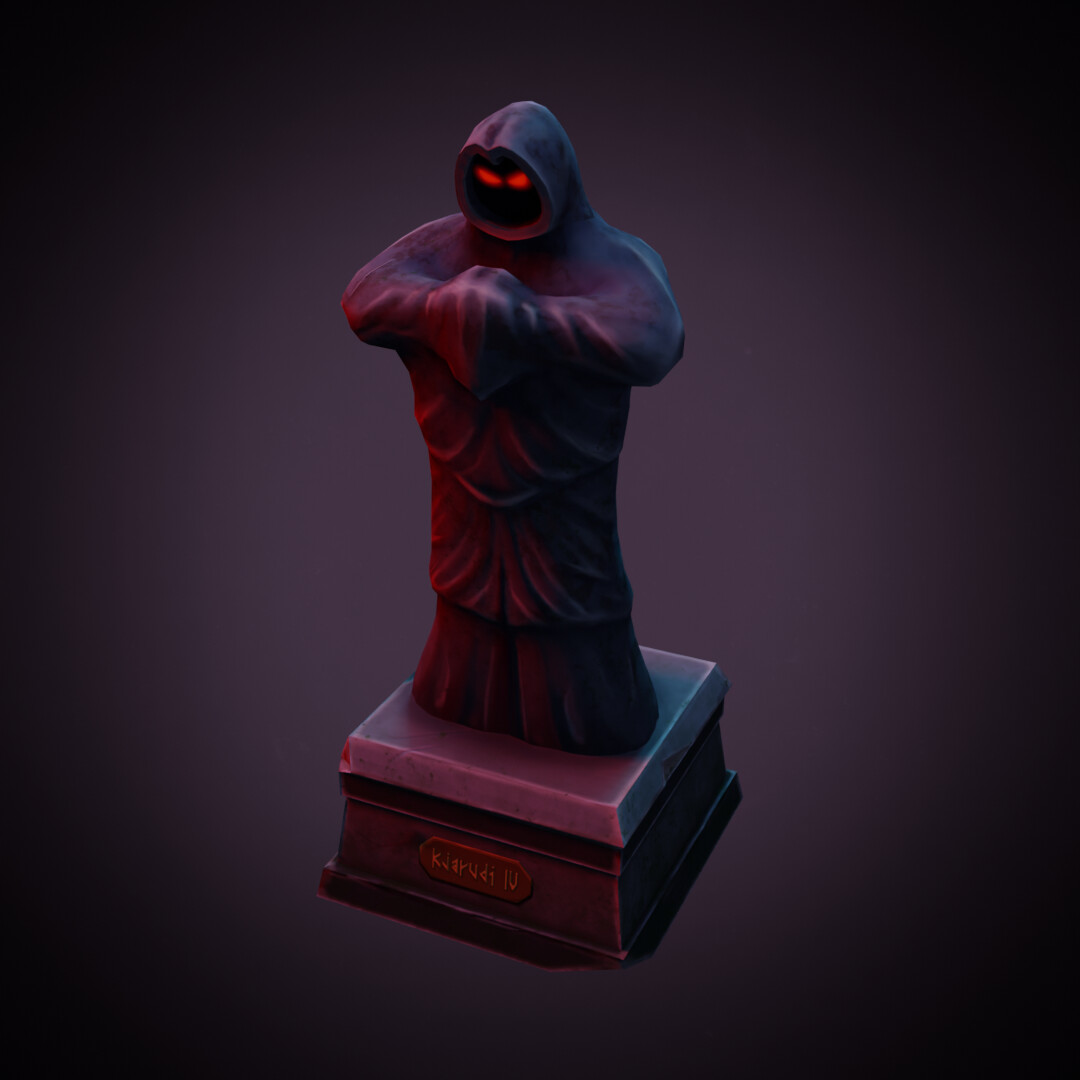 ArtStation - Mystic Monk Statue