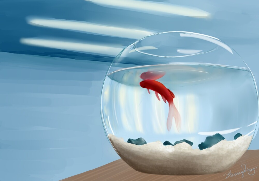 ArtStation - Bored Fish