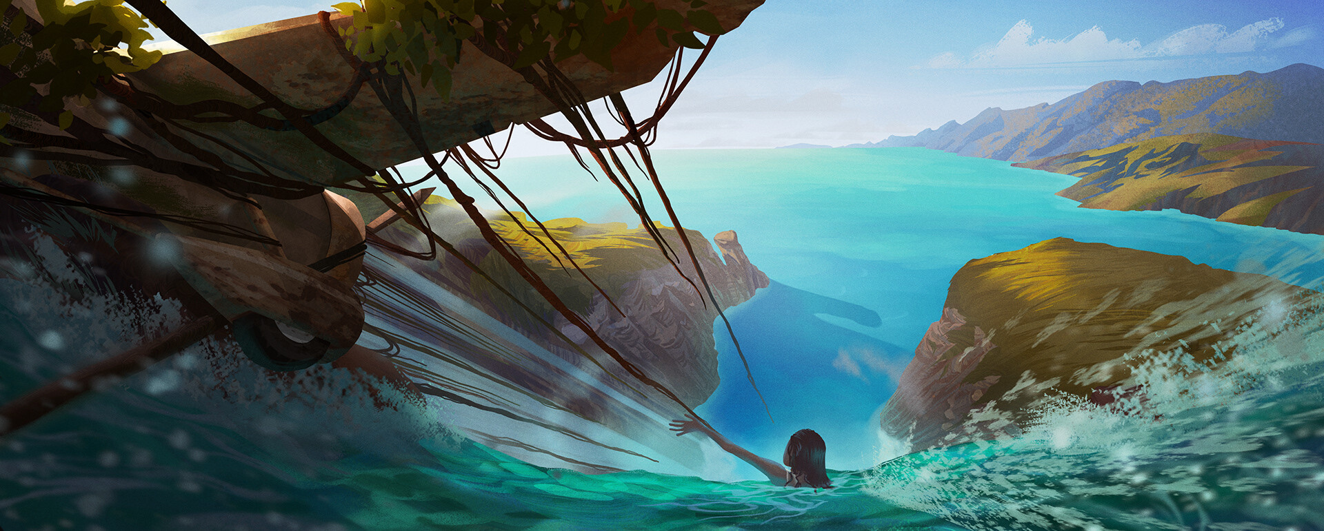 ArtStation - Waterfall