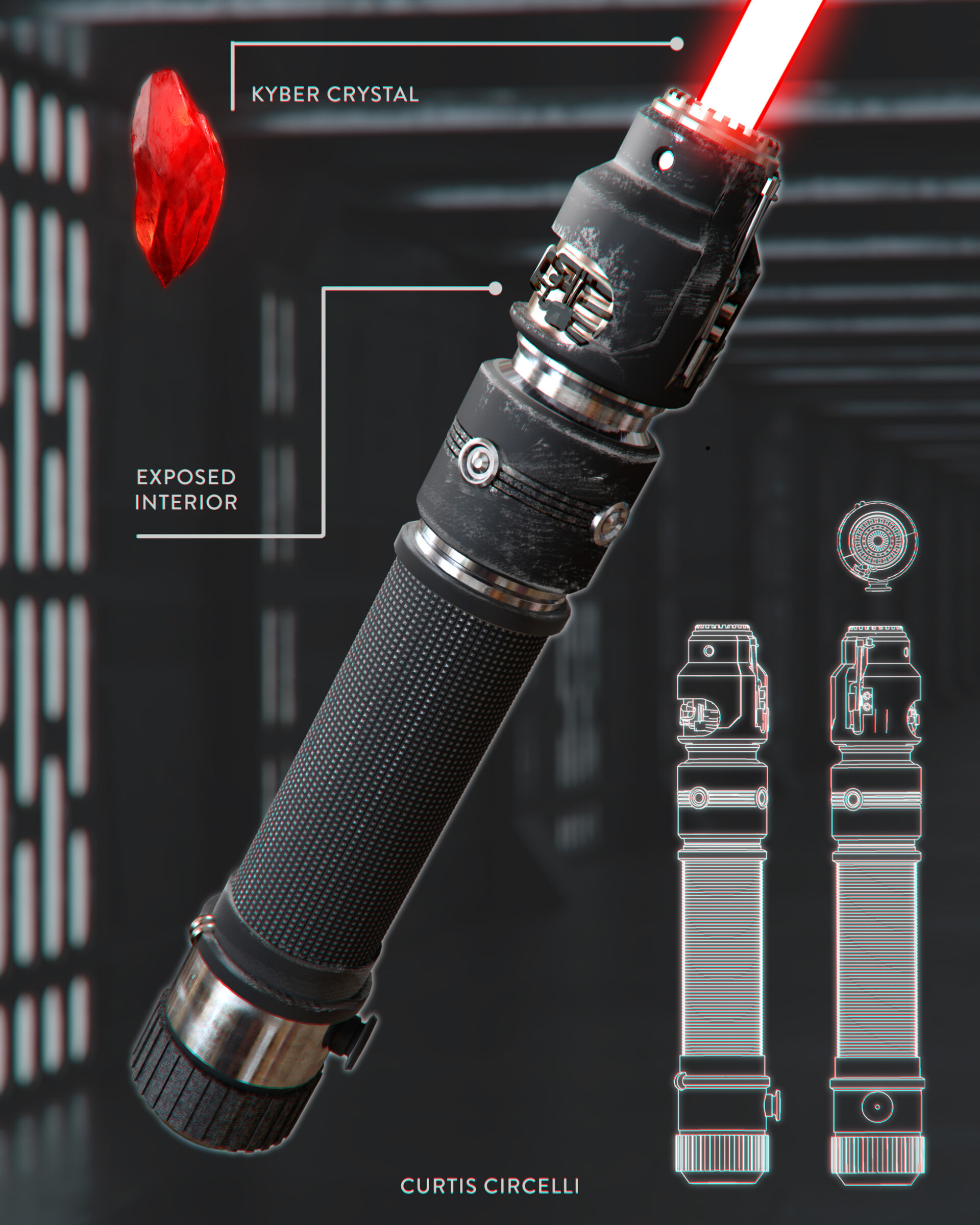 Lightsaber Hilt Designs