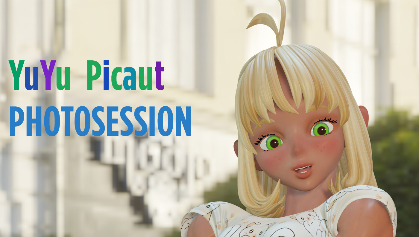 ArtStation - YuYu is a sporty girl! She loves the workout and the ...