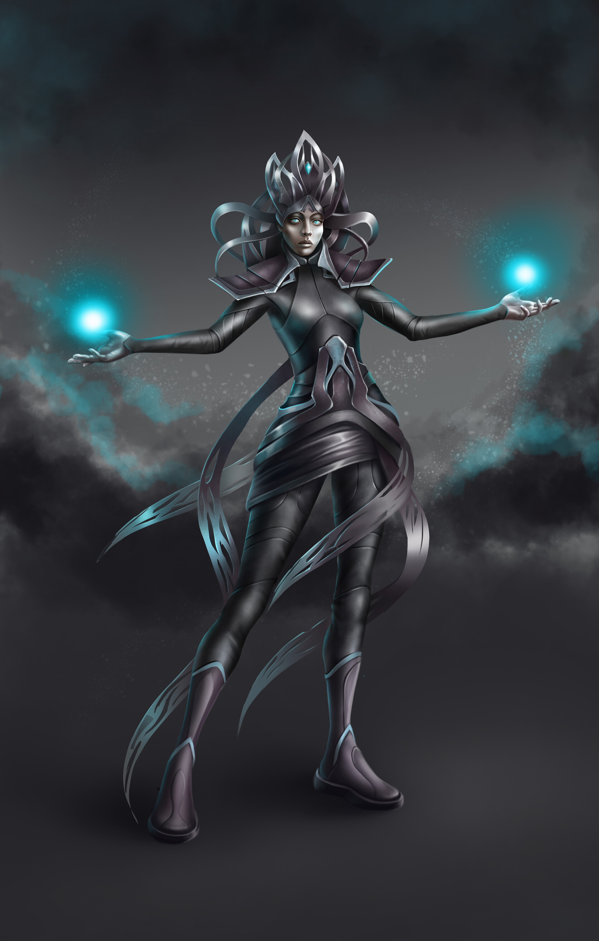 ArtStation - Sci-fi witch