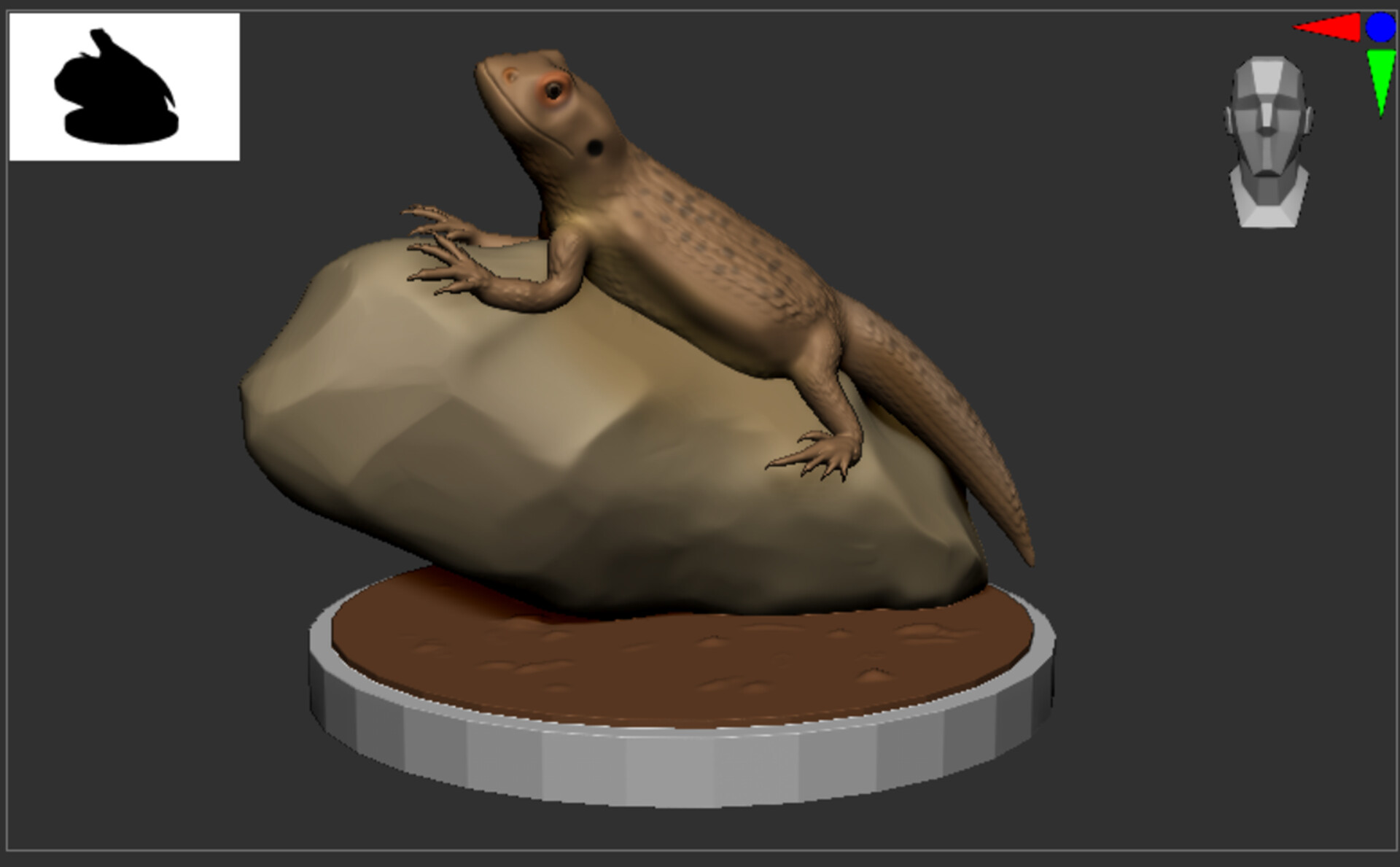 ArtStation - Bearded Dragon Assignment