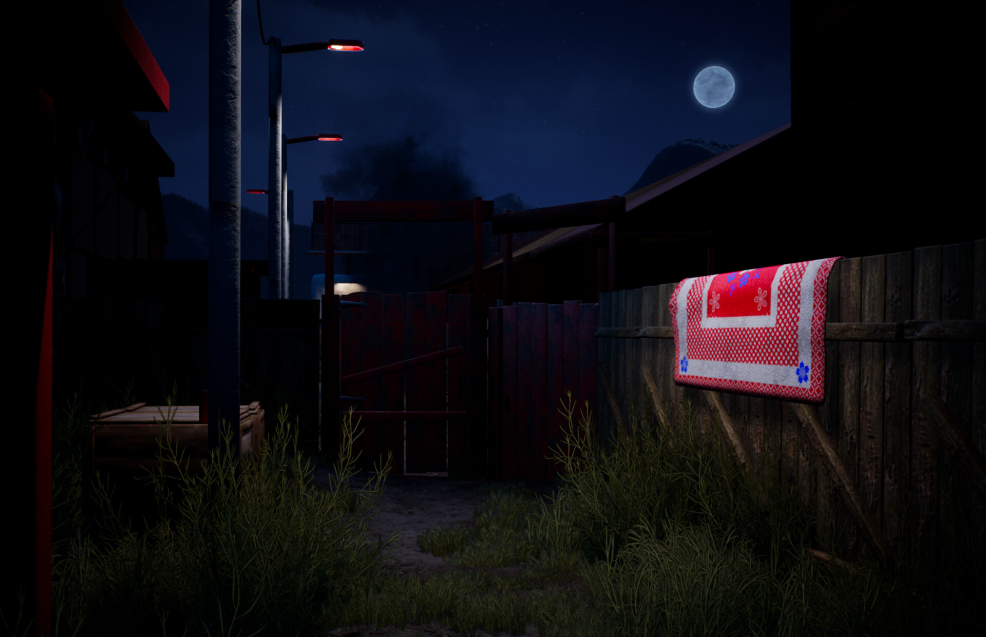 Arnold Natsat - Screen Shots from the Beyond The Forest Line horror game