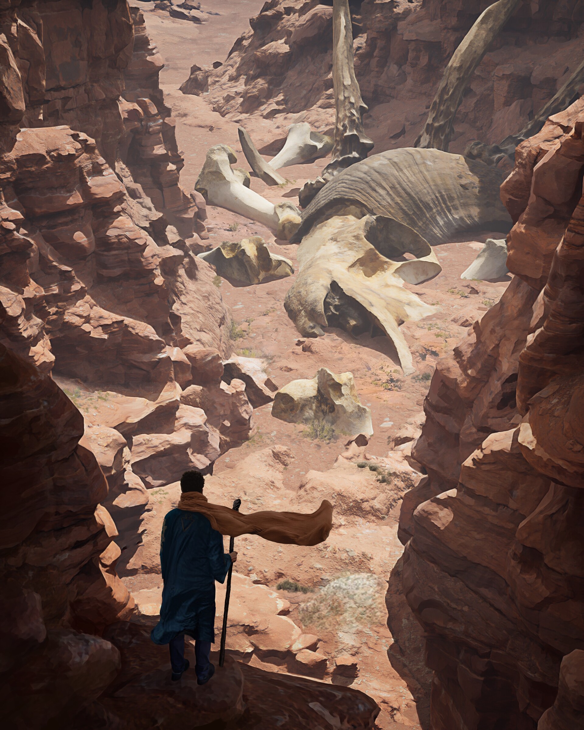 Giant goose by Rythaze : ImaginaryBehemoths