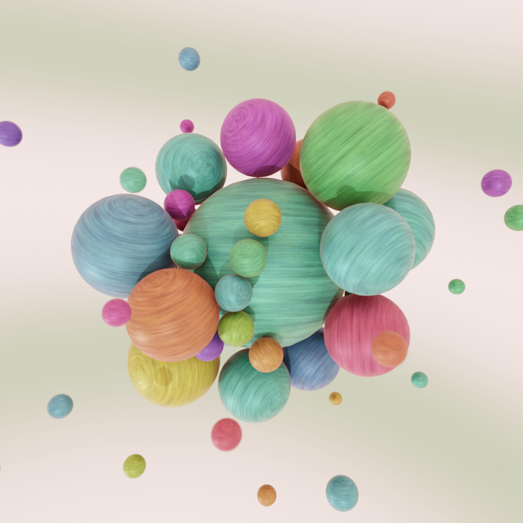 ArtStation - Abstract balls