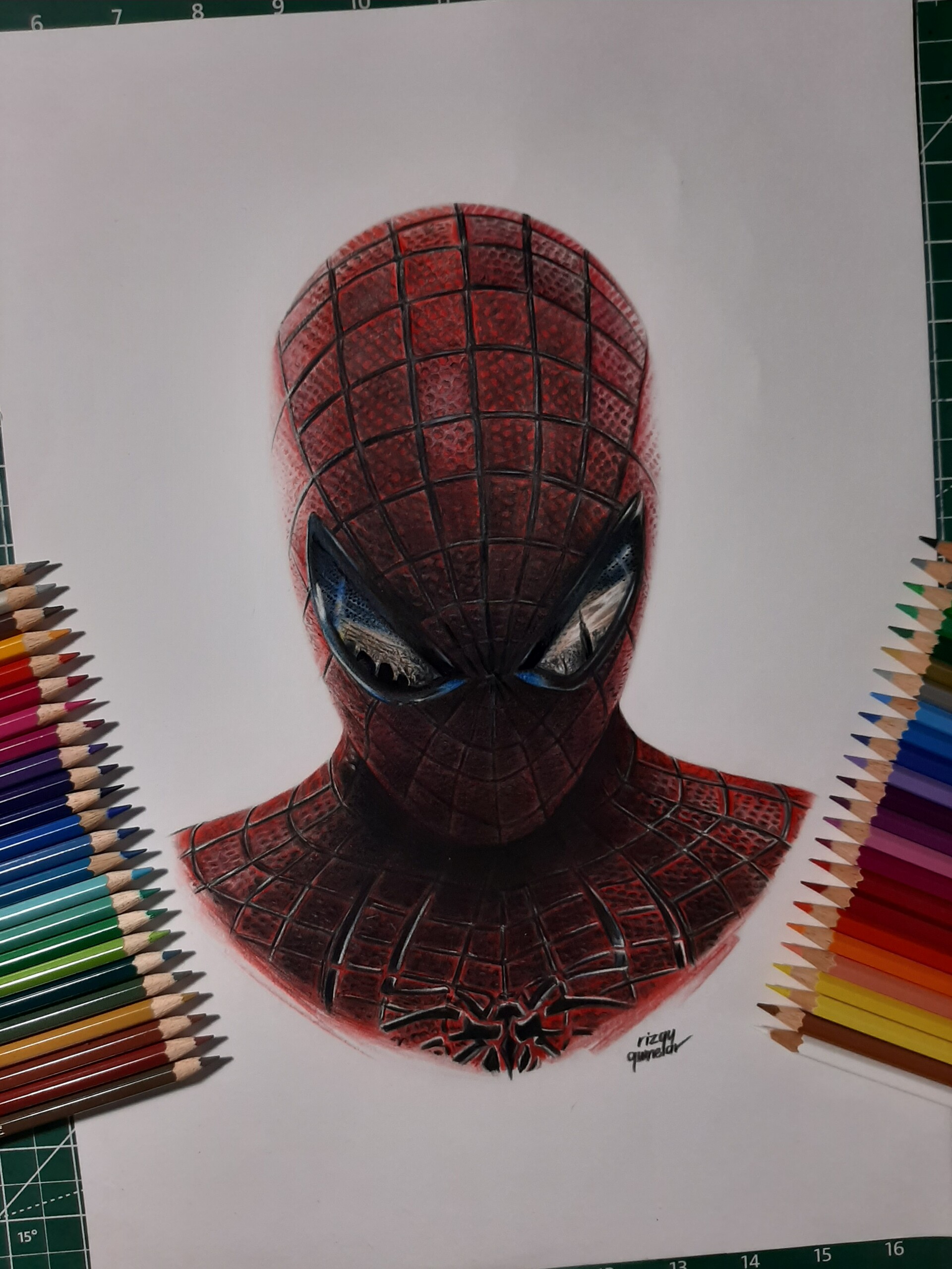 Spiderman Drawings In Pencil Easy