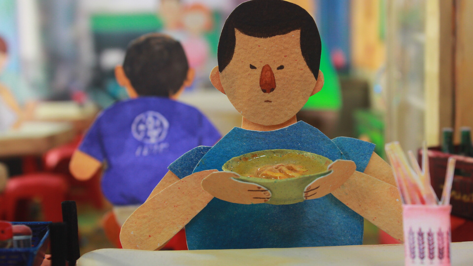 YUI CHEN - "Noodles" Stop-Motion Animation Clips