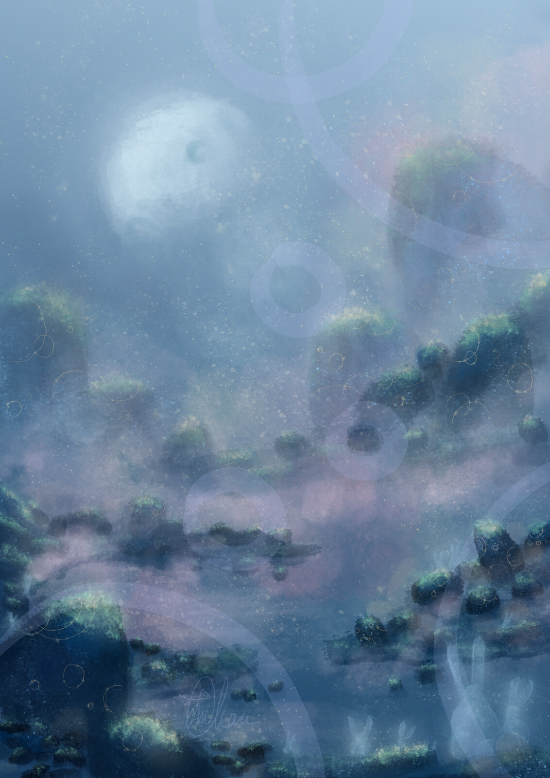 ArtStation - Moon and Fluff