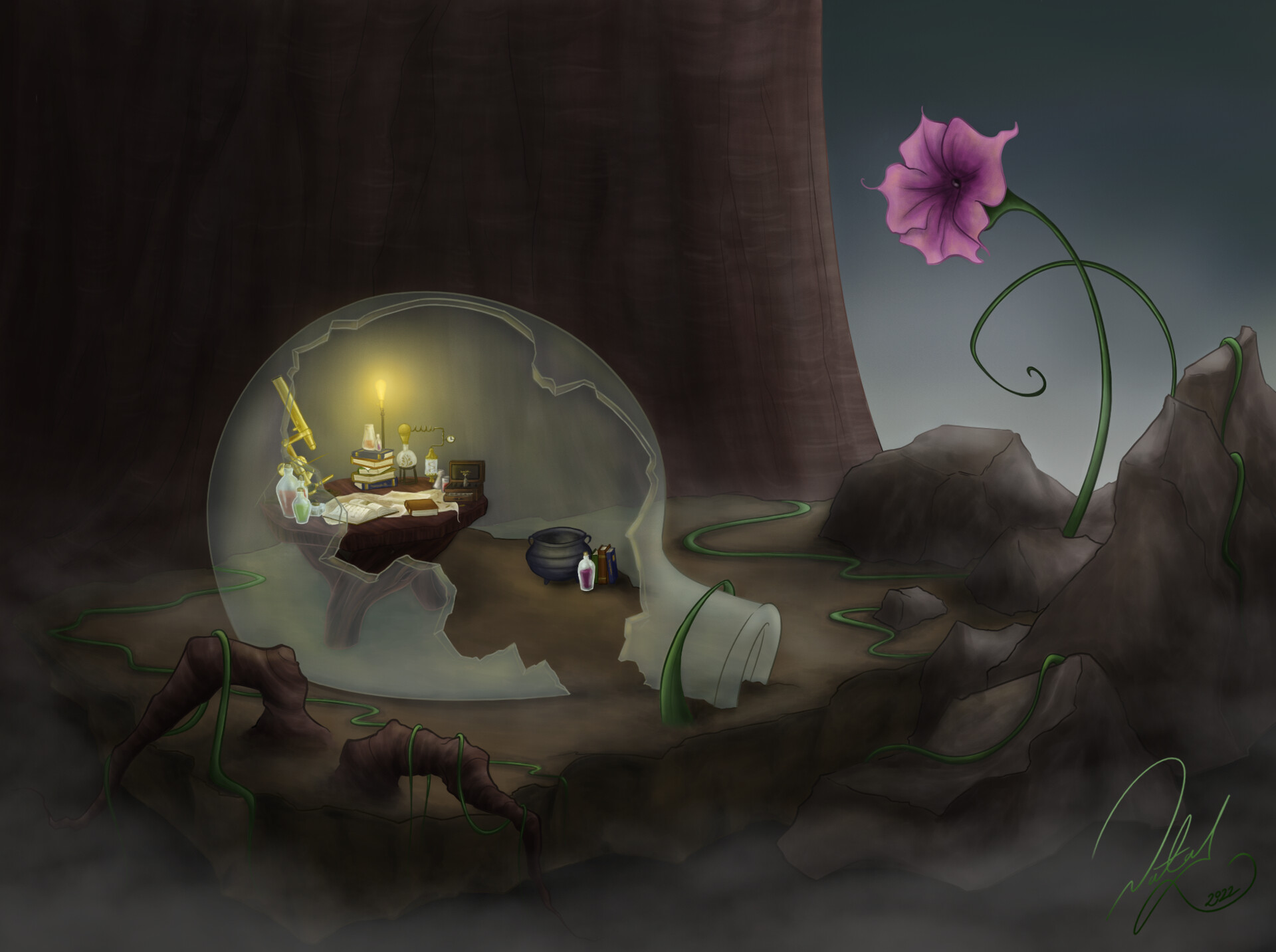 ArtStation - Fairy Lab Project - Illustration