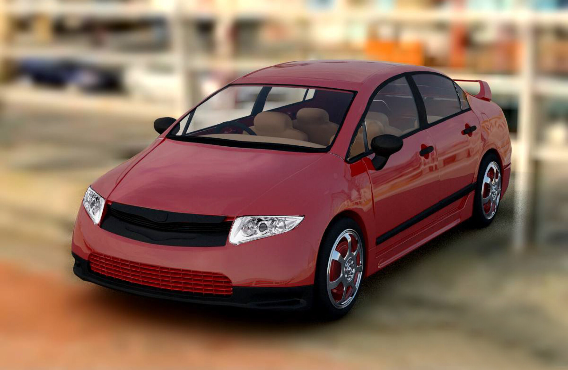 ArtStation - Car Model